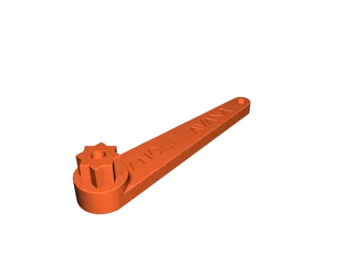 Boat - Fuel cap key by V4LVE_ | Download free STL model | Printables.com