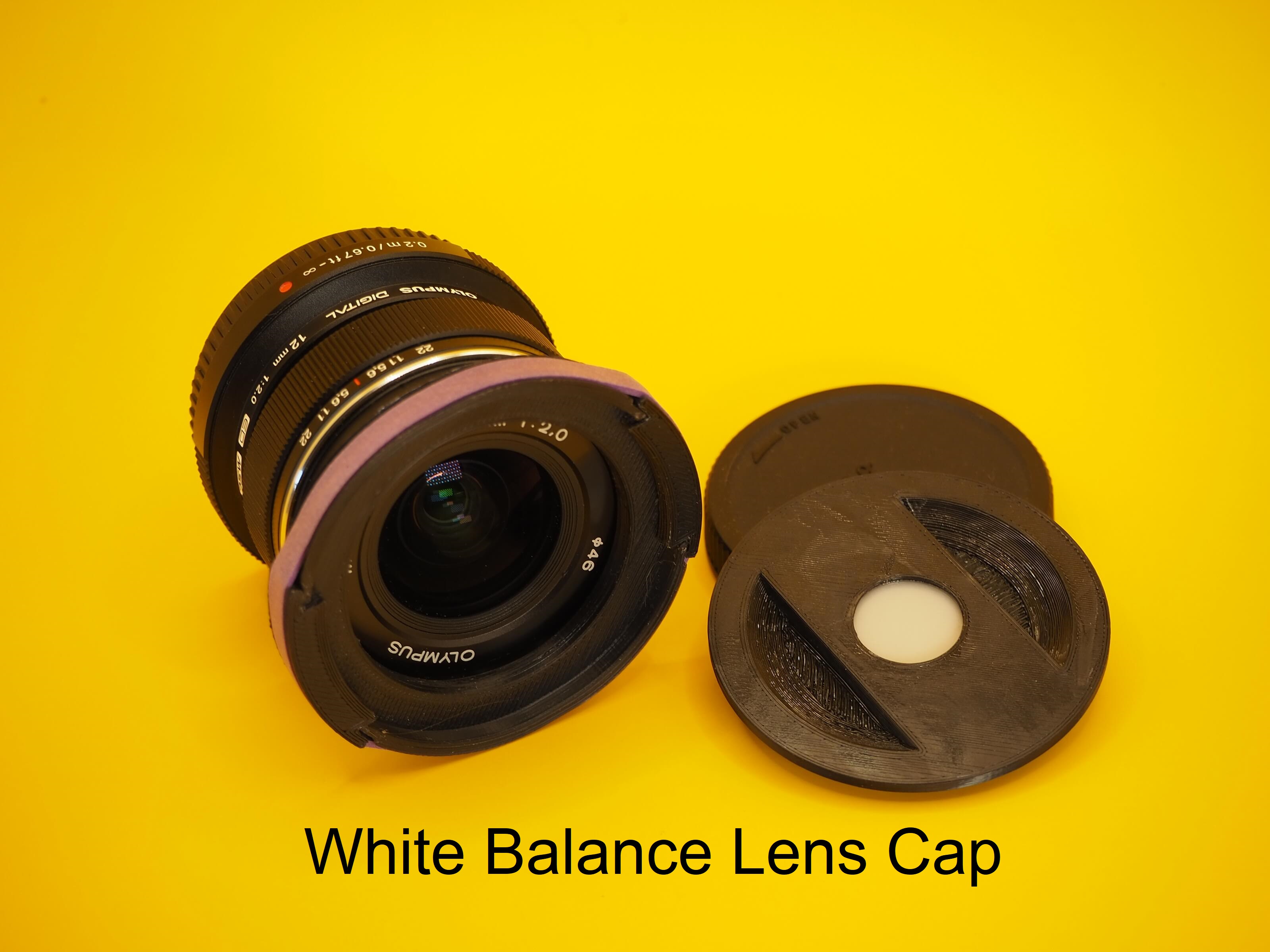 White Balancing Len Cap (for QuickFilter system) by Highrise Workshop ...