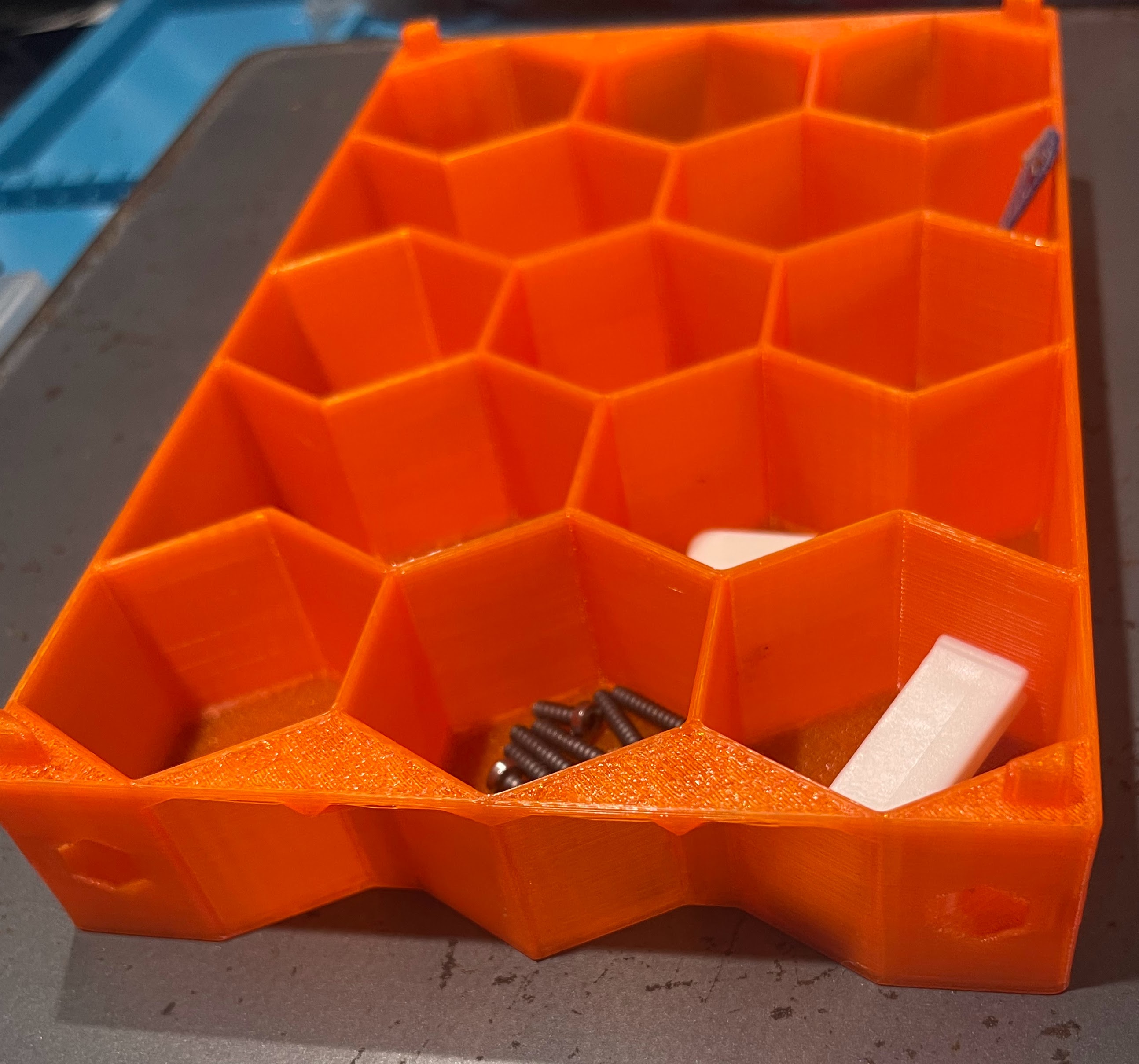 Hexagon sorting tray by Drumagoo | Download free STL model | Printables.com