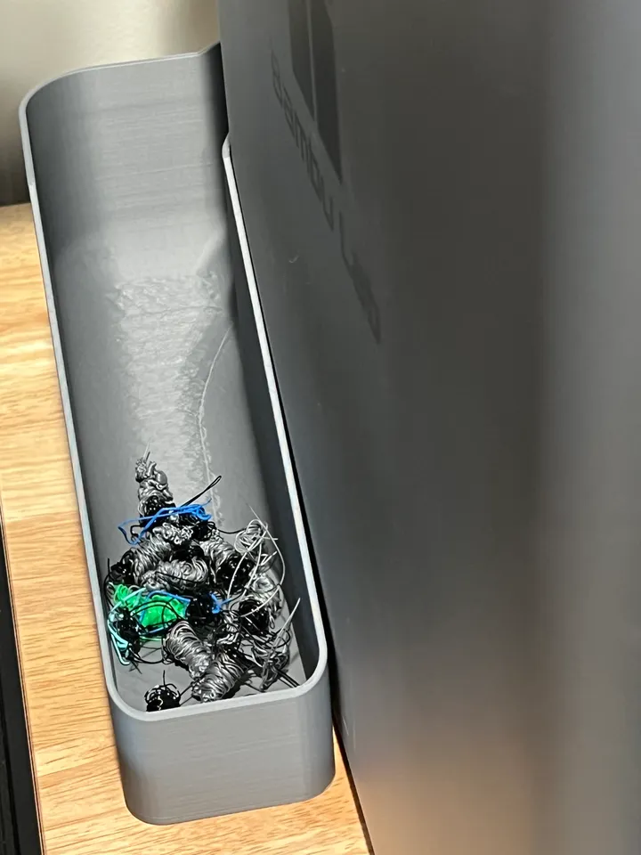 Smooth Flowing Bambu X1C Purge Chute Bin by Kytor | Download free STL ...