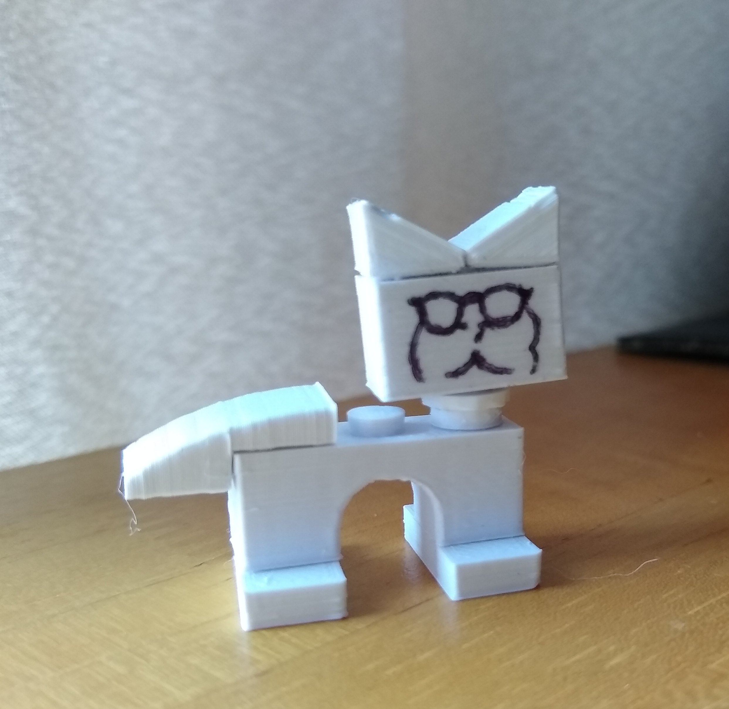 Brick Compatible Internet Cat by KN16 | Download free STL model ...