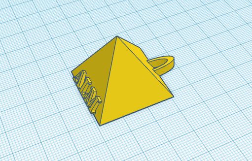 Custom Key Ring printed in 3D by Miguel | Education | Printables.com