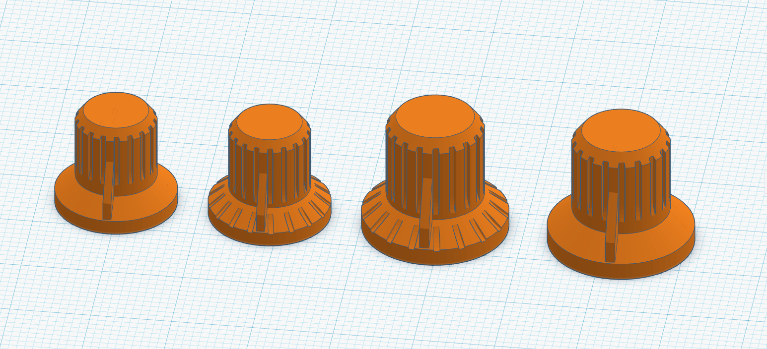 Potentiometer Knob 6mm By Bartosz Niedziałkowski Download Free Stl