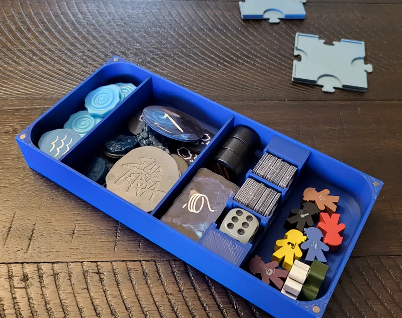 Sub Terra Game Box Organizer by Artist11d | Download free STL model ...
