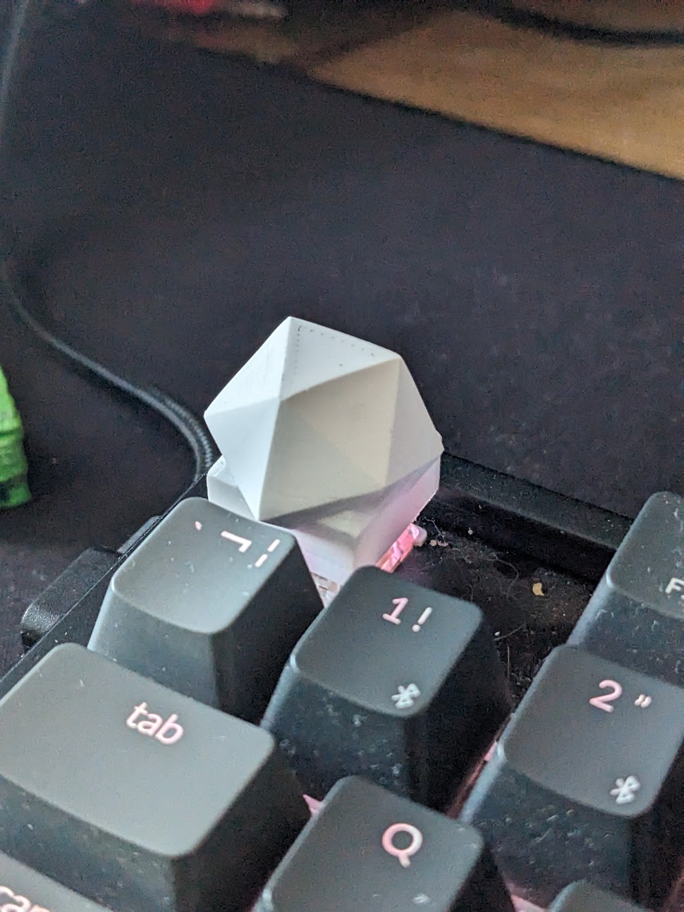 D20 keycap by James Considine | Download free STL model | Printables.com