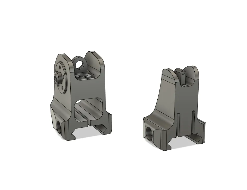 Fixed Iron Sight by Ex-Pigeons | Download free STL model | Printables.com