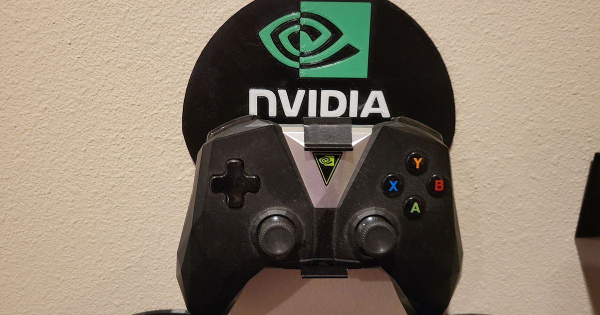 Nvidia Shield Controller Wall Mount by Shabubu | Download free STL ...