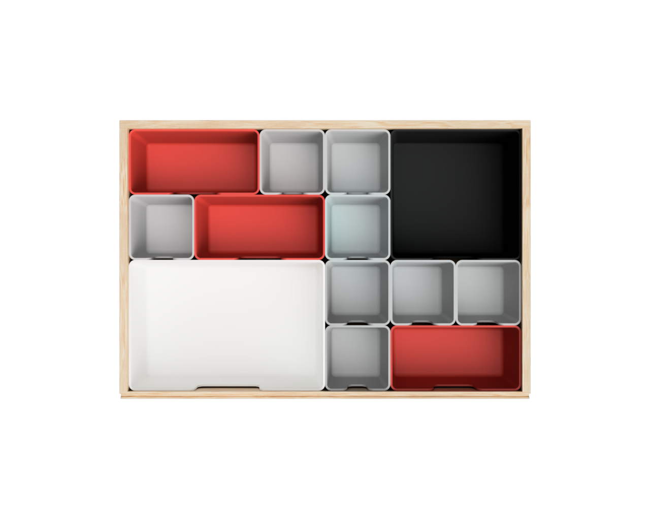 Parametric boxes for drawer by mortenhauan | Download free STL model ...