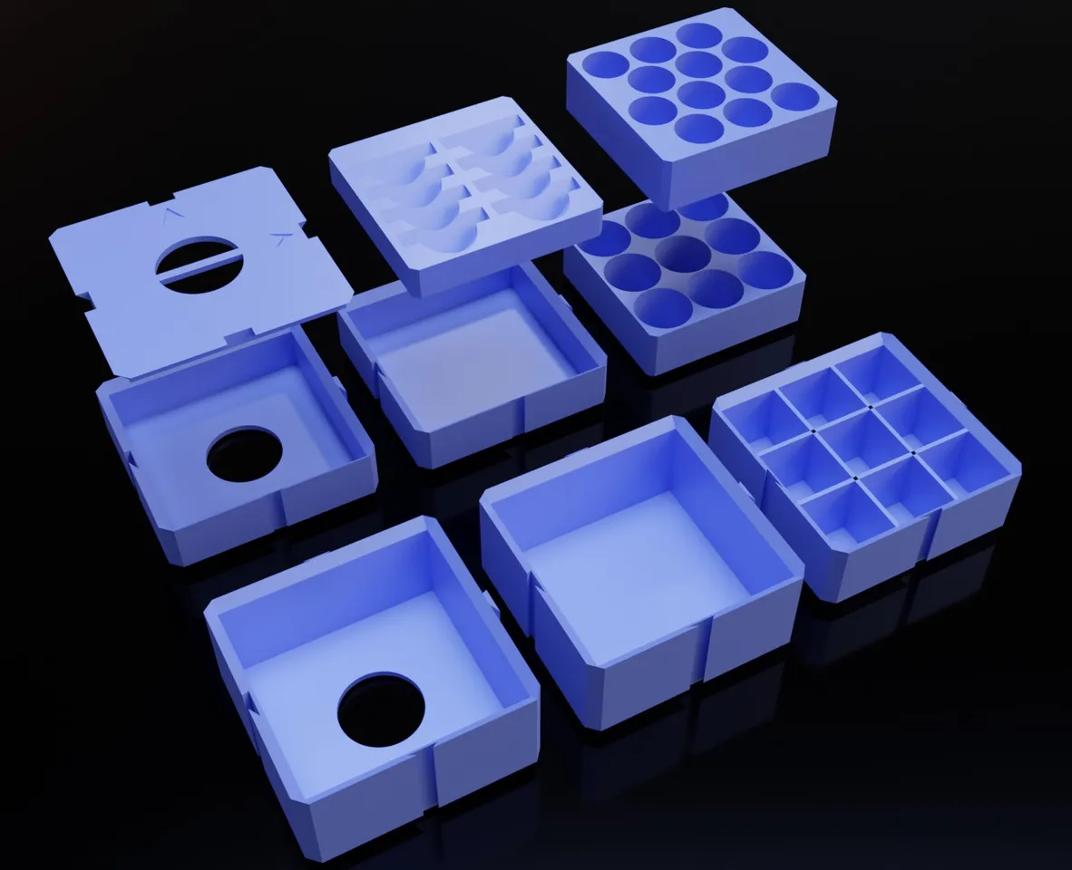 Stackable storage by CdR | Download free STL model | Printables.com