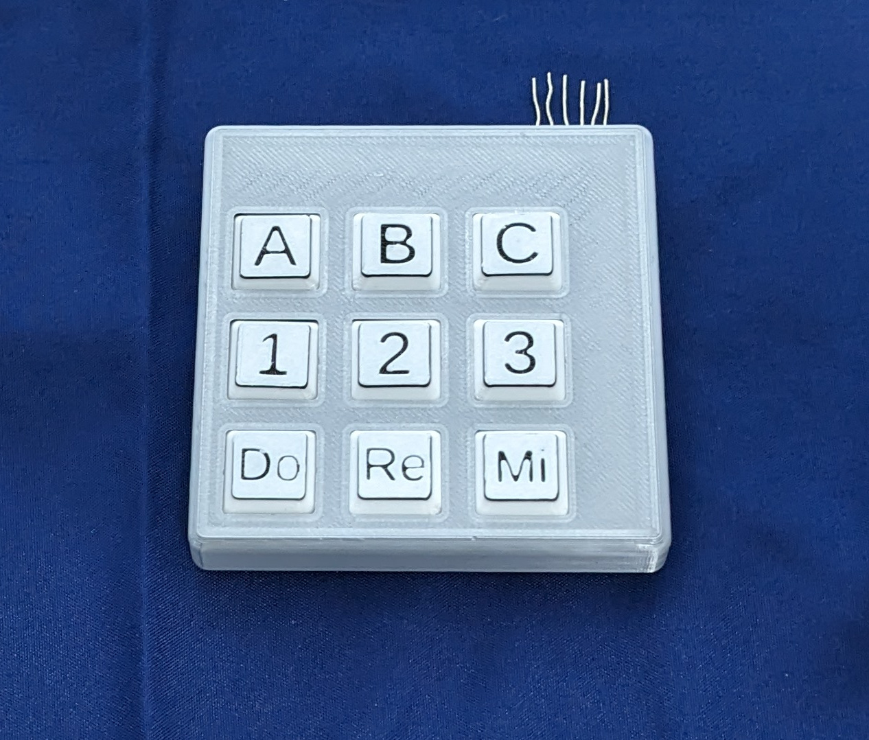 Parametric Keypad von Steve DeGroof | Kostenloses STL-Modell ...