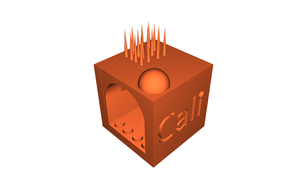 Ultimate Cali Cube by Mini_Blocks | Download free STL model ...