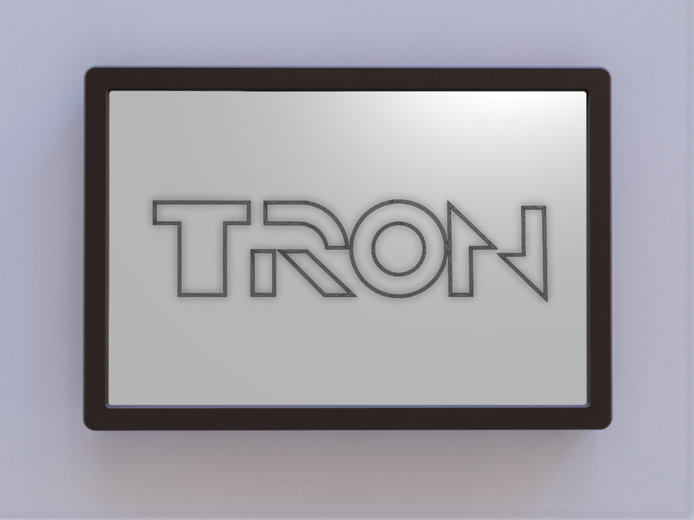 Tron Wall Art by Ken Mills | Download free STL model | Printables.com