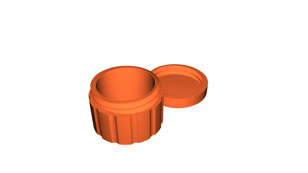 Short Screw-Top Container by mshipman | Download free STL model ...