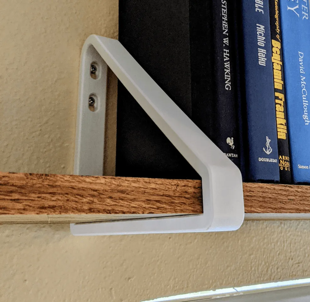 triangle floating shelf brackets