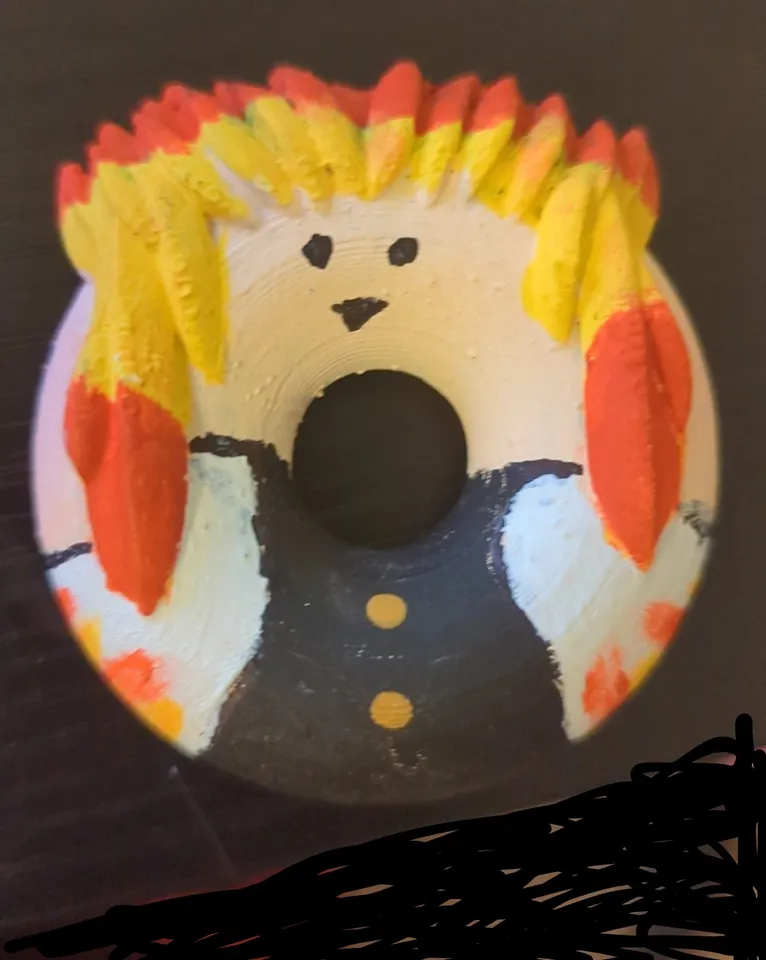 Rengoku Donut by Slaughterman | Download free STL model | Printables.com