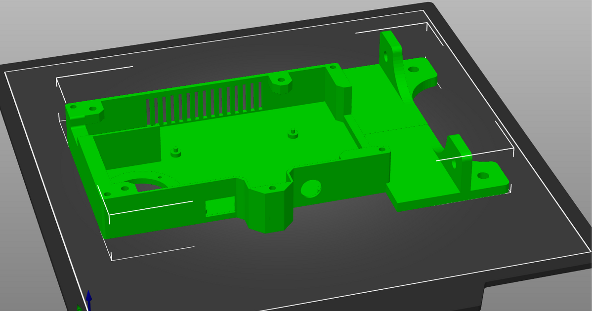 Raspberry Pi 5 inch touchscreen ender 6 mount octoprint octodash by ...