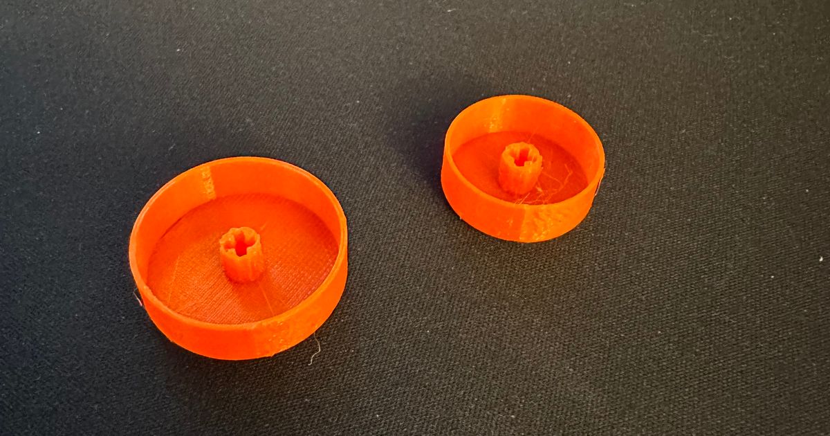 24mm & 30mm Pushbutton for Keyboard switch stem by nleong | Download ...