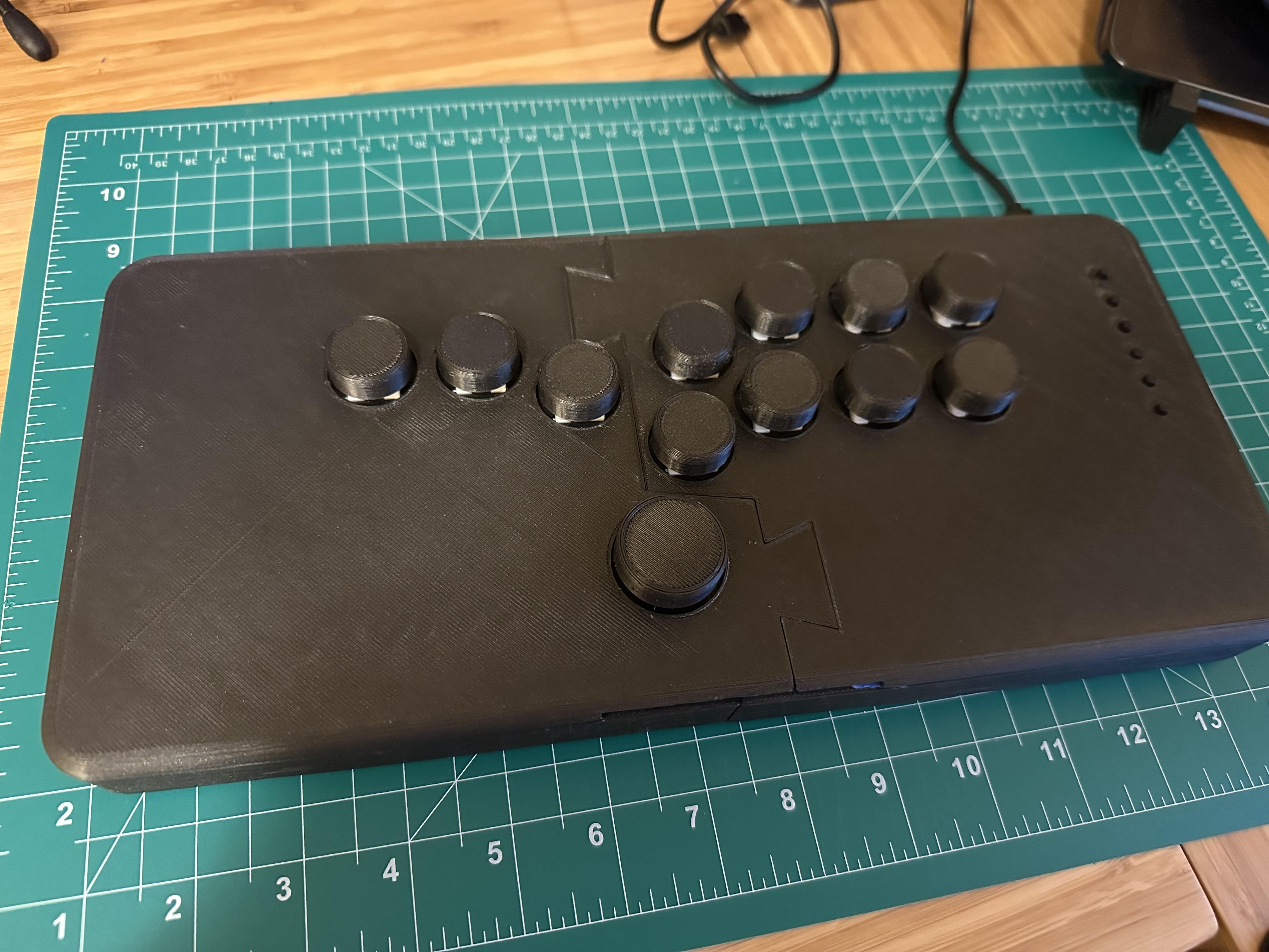 No Logo Lid for 3D Printable Hitbox Controller by nleong | Download ...