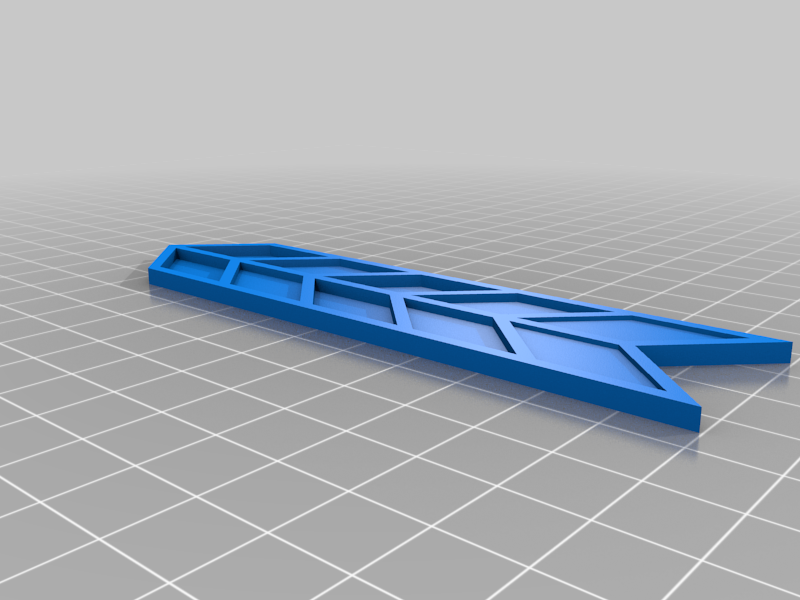 Layered Arrow Bookmark by Amy Hengst | Download free STL model ...