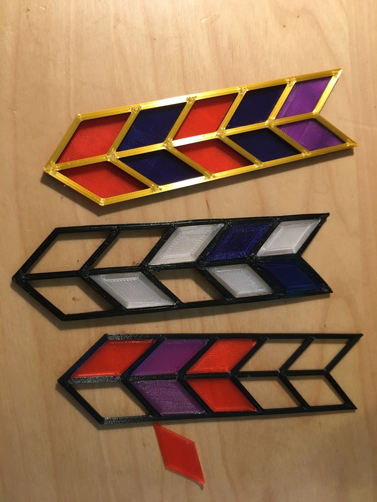 Layered Arrow Bookmark by Amy Hengst | Download free STL model ...