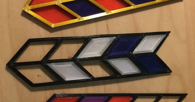 Layered Arrow Bookmark by Amy Hengst | Download free STL model ...