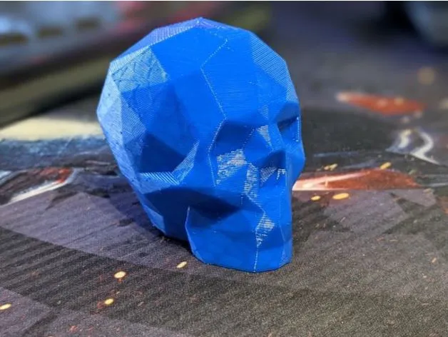 Low Poly Skull by ScooterMAC | Download free STL model | Printables.com