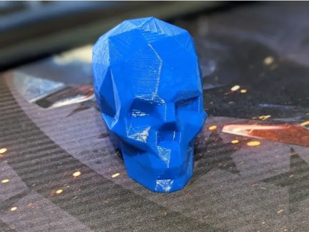 Low Poly Skull by ScooterMAC | Download free STL model | Printables.com