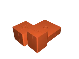 4 Compartment Caddy with a Twist - Vase Mode by Triple G Workshop | Download free STL model ...