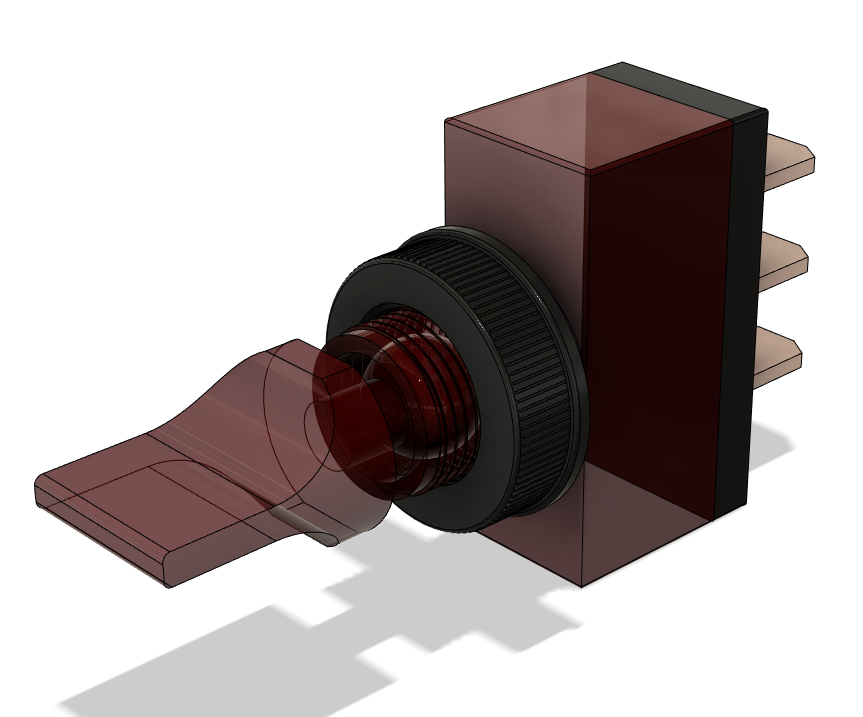 Automotive toggle switches by JForce | Download free STL model ...