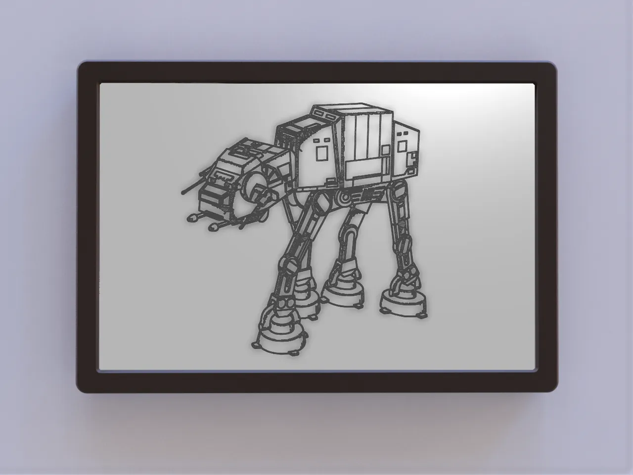 Imperial Walker Art