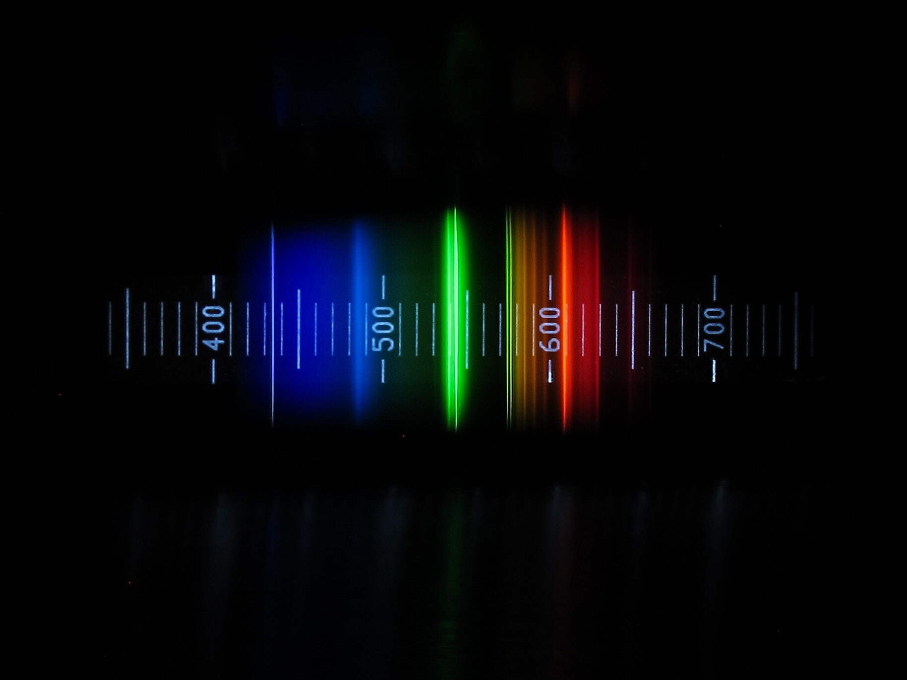 Spectroscope - decomposition of light and measurement of wavelength by ...