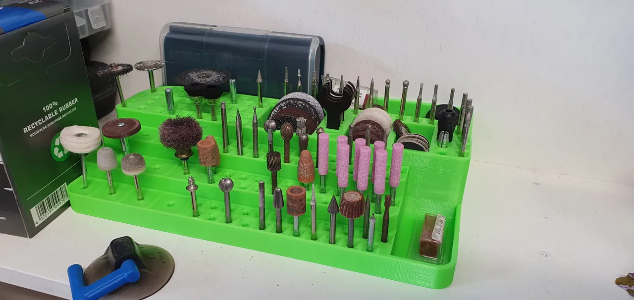 Dremel Tool Bit Holder and Organizer by TJ78 | Download free STL model | Printables.com