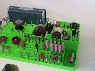 Dremel Tool Bit Holder and Organizer by TJ78 | Download free STL model ...