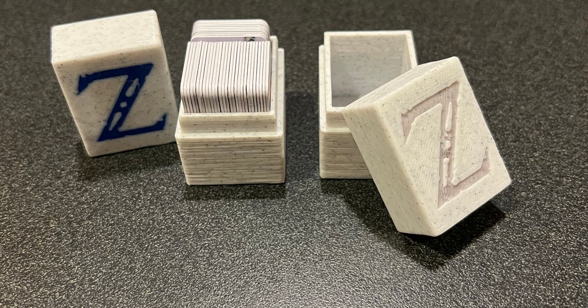 Tears of the Kingdom Ambio Card Box by leerm8680 | Download free STL ...