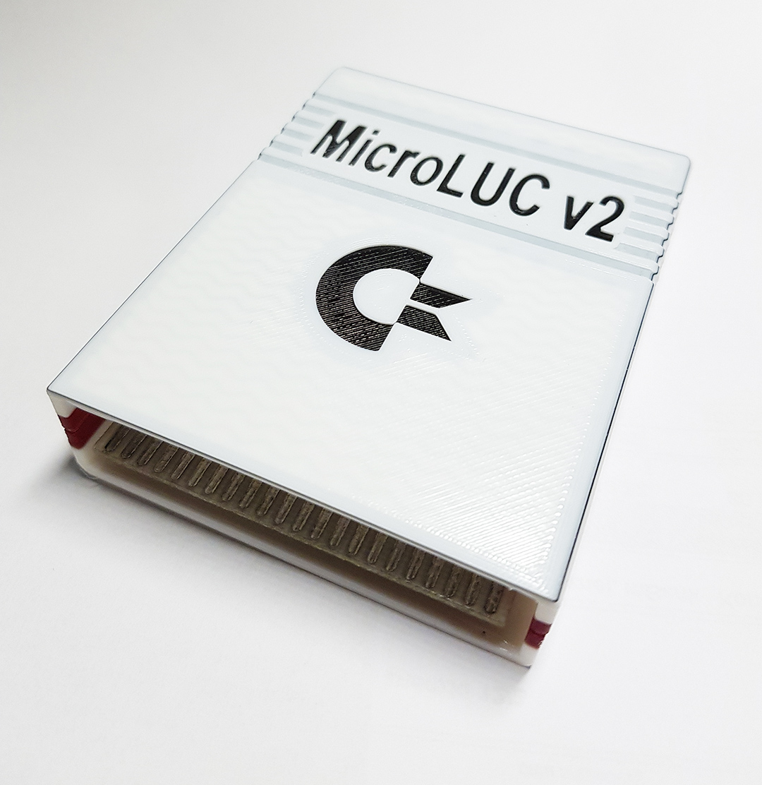 Commodore C64 MicroLUC cartridge housing case by Osfald | Download free ...