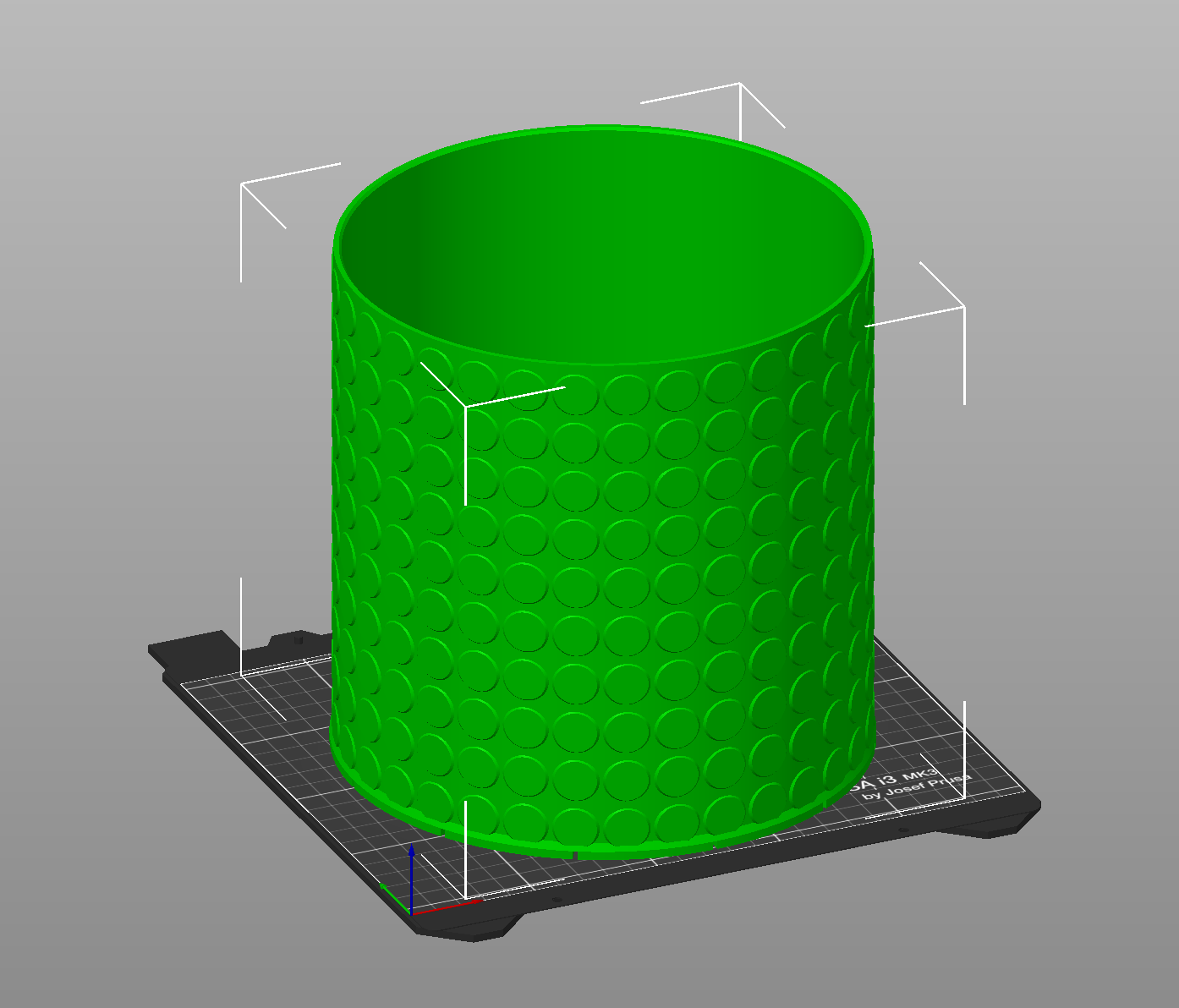 Mango Planter with circles by yahbluez | Download free STL model ...