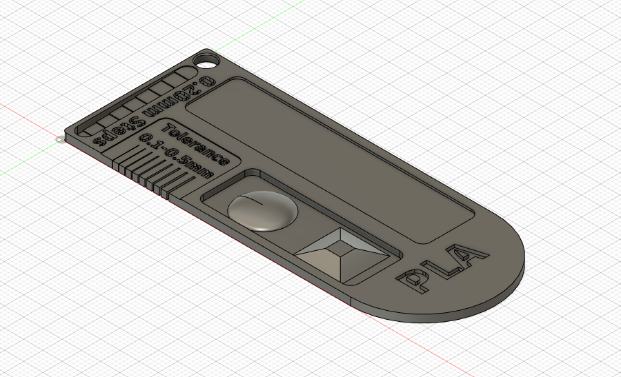 Filament Sample Cards by FuniverseMN | Download free STL model ...