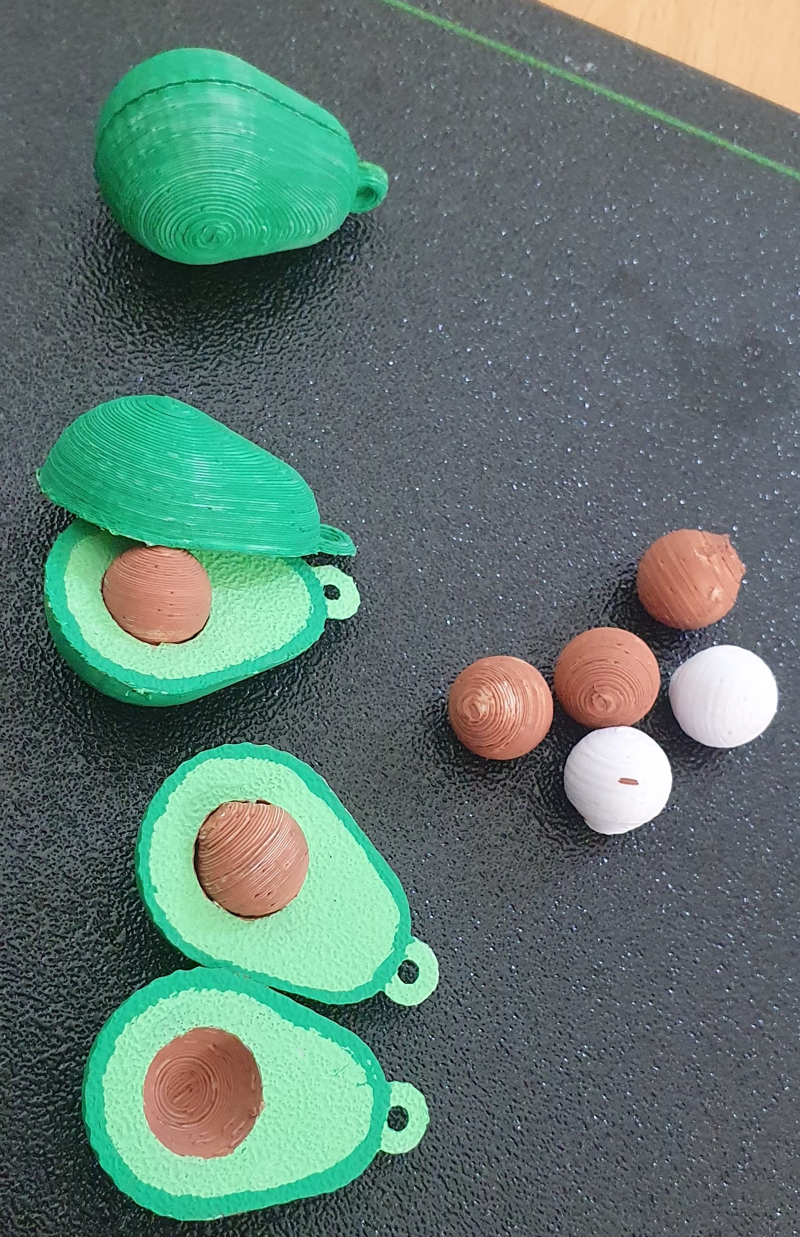 Avocado jewelry by kivinen | Download free STL model | Printables.com