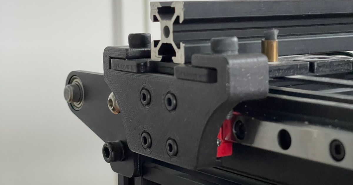 Ender 5 Plus - X axis mount on MNG9H linear rails by voyczech ... Ender 5 Plus - X axis mount on MNG9H linear rails by voyczech ...