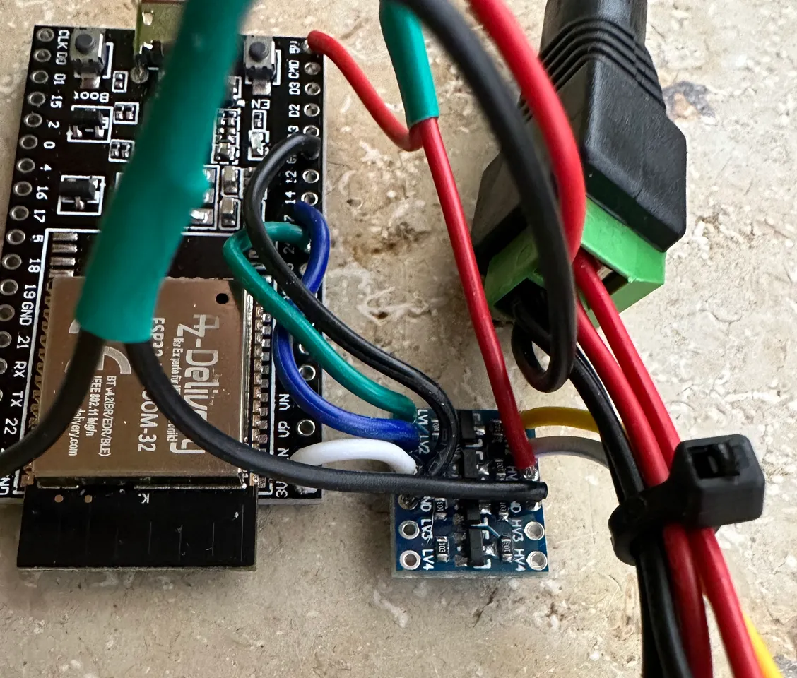 ESP32 (wroom32) + Level Shifter Box for WLED, Neopixel by andre2000 ...