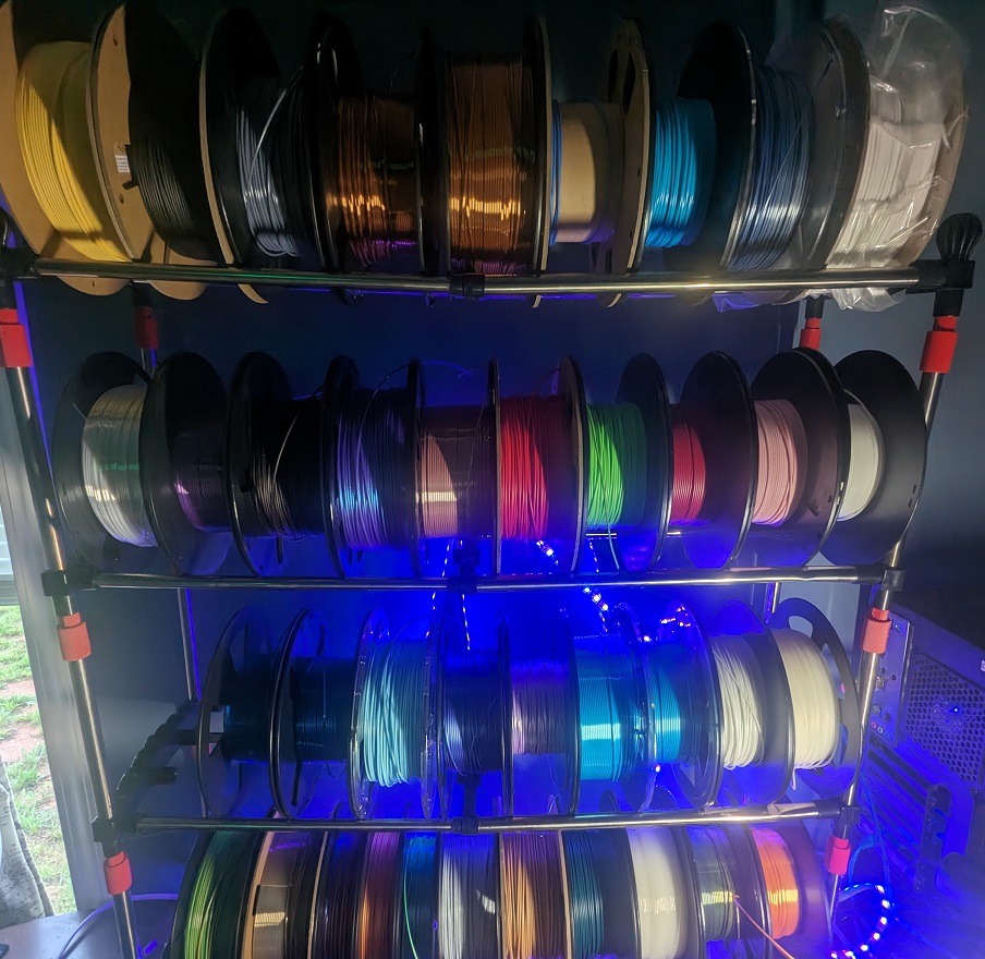 Filament Rack - extender by bruise | Download free STL model ...