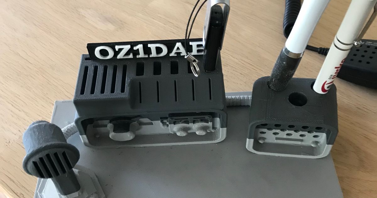 Ham Radio USB and Pen holder autorstwa Max Ølsted | Pobierz darmowy ...