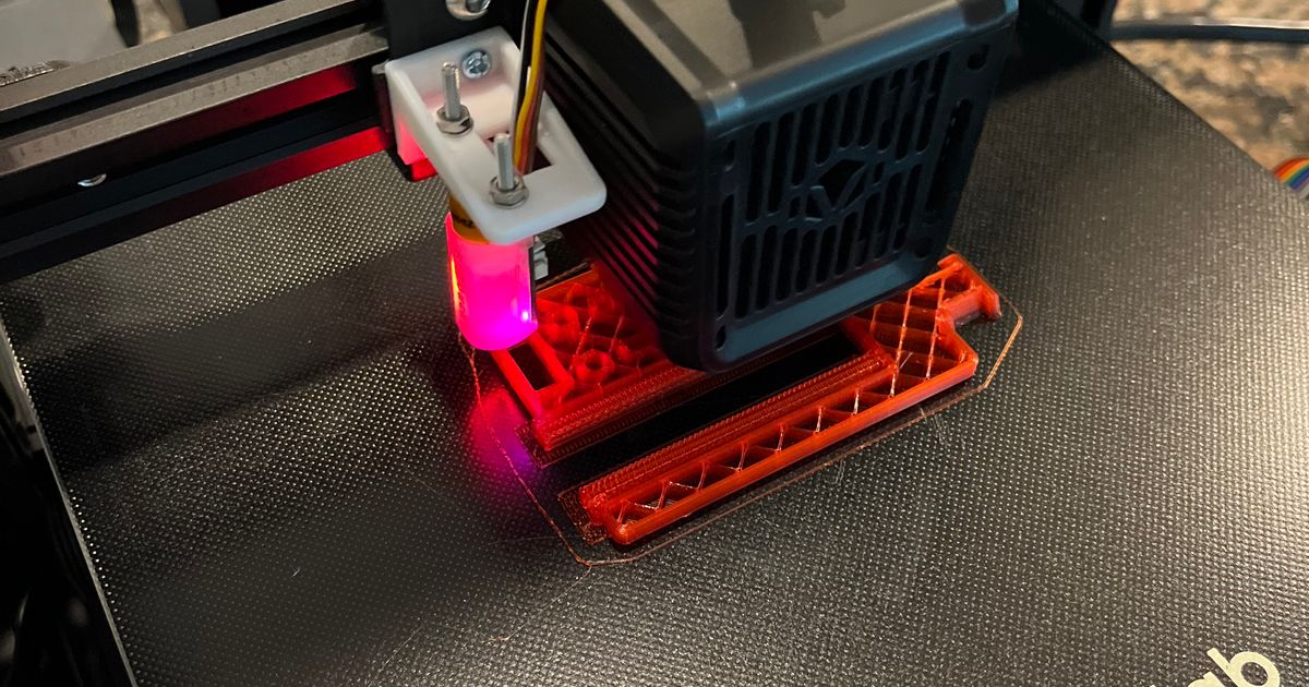 BL Touch mount for Aquila X2 with BLtouch by Jordan K | Download free ...