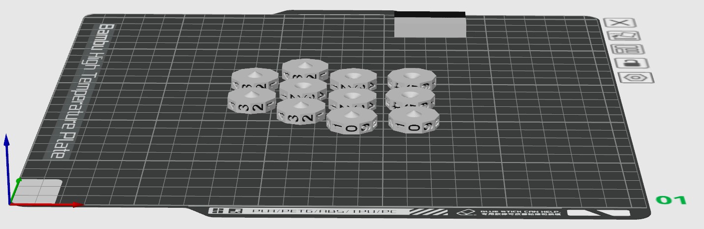 DnD Dice Box / Tracker Multicolor by GM | Download free STL model ...