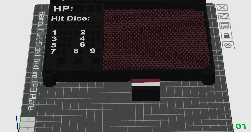 DnD Dice Box / Tracker Multicolor by GM | Download free STL model ...