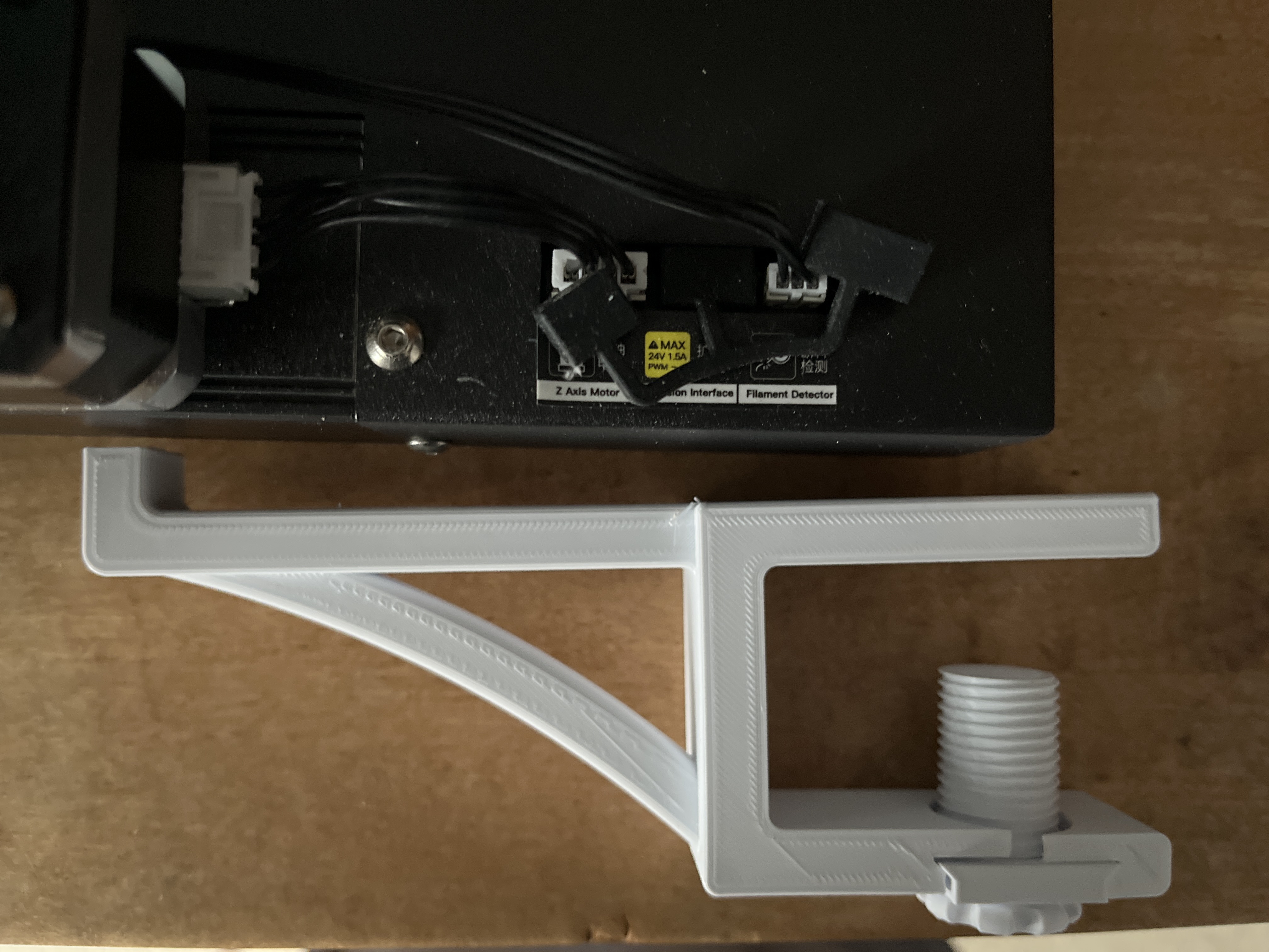 Simple Clamp On Hanger by iliketo3dprintthings | Download free STL ...