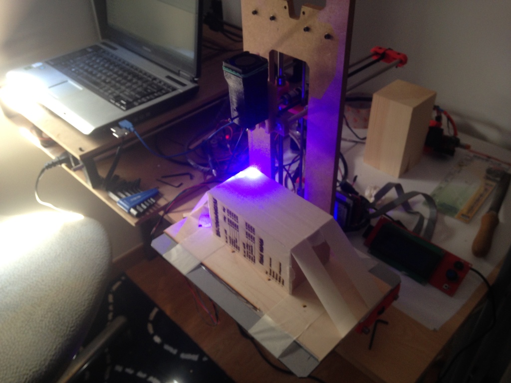 M Prime One laser adapter by diegotrap | Download free STL model ...