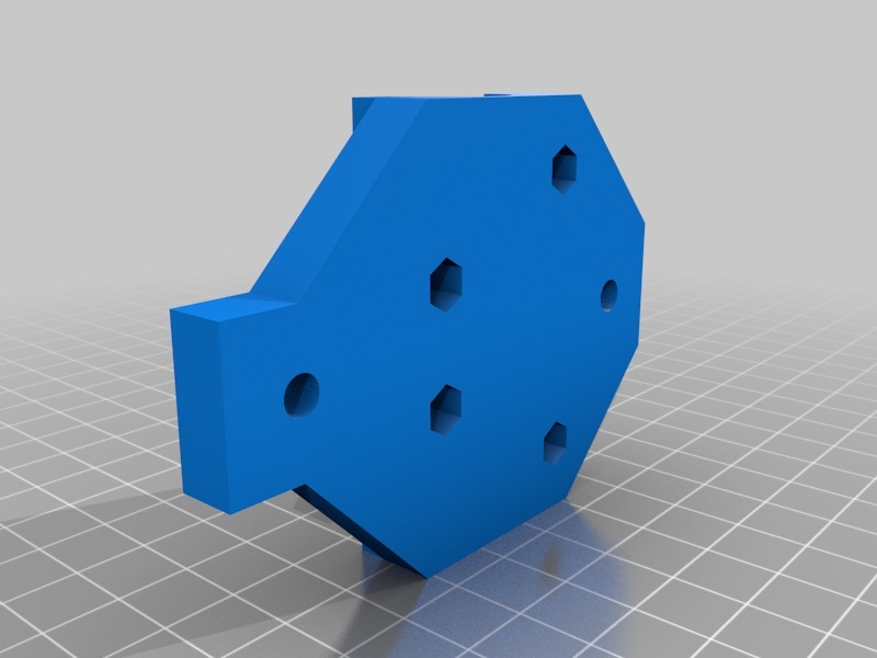 Hypercube LM10LUU Z carriage by diegotrap | Download free STL model ...
