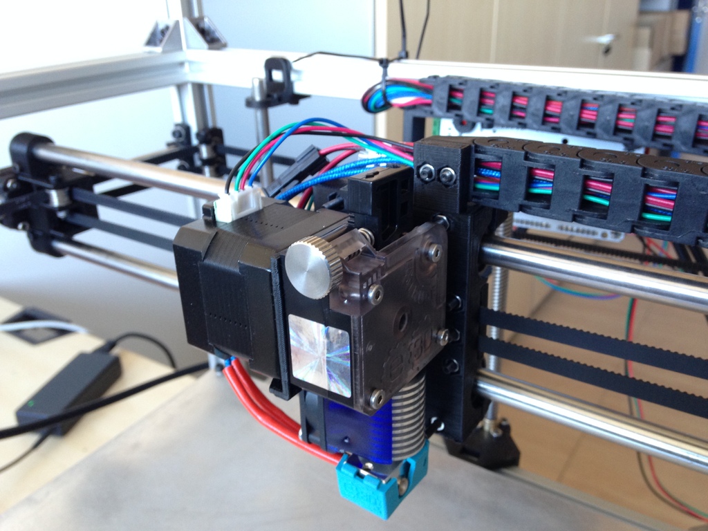 Hypercube E3D Titan carriage by diegotrap | Download free STL model ...