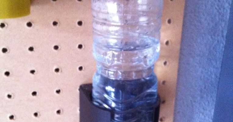 Bottle pegboard holder by diegotrap | Download free STL model ...